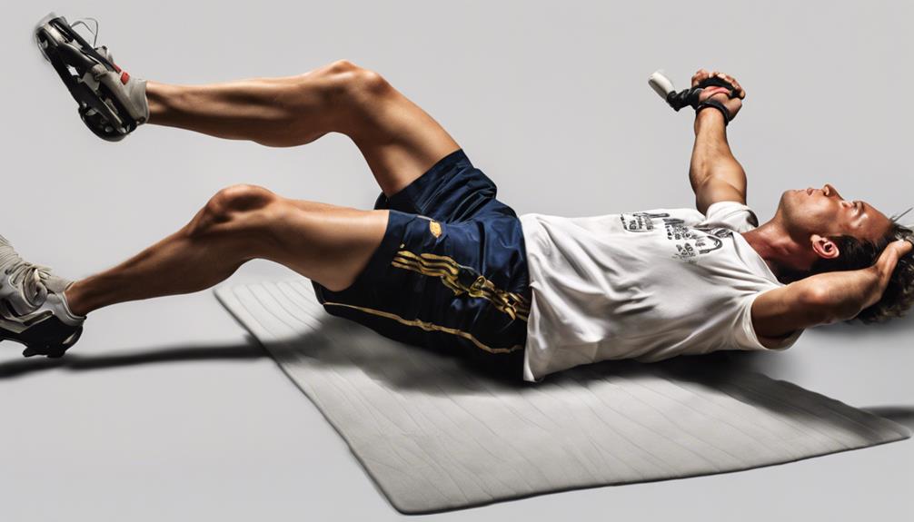 How to Exercise With Bicycles on the Floor Using a Mat - Flat Iron Bike