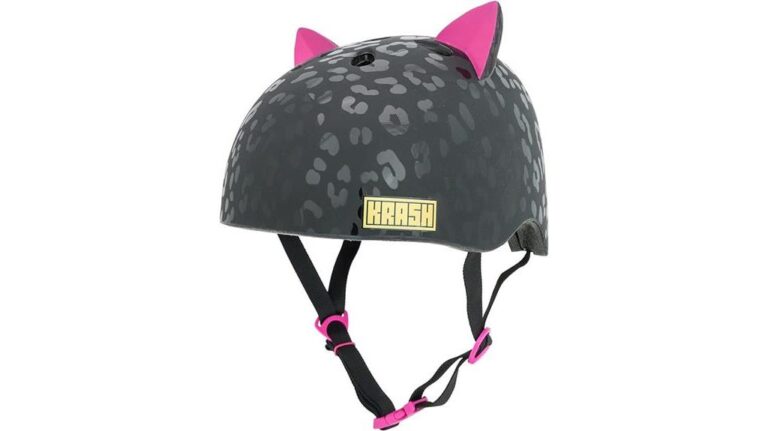 Krash! Leopard Kitty Black Helmet Review - Flat Iron Bike