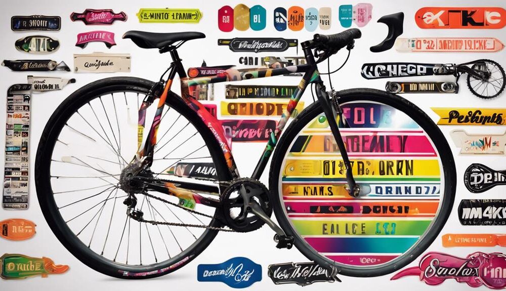 15 Best Bicycle Name Stickers to Personalize Your Ride in Style - Flat ...
