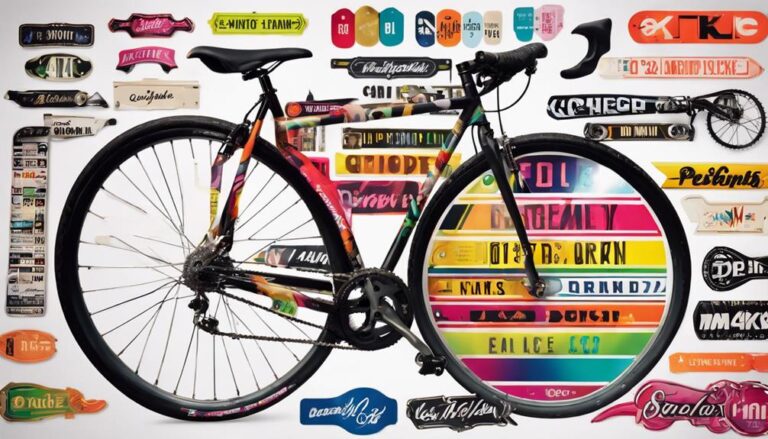 15 Best Bicycle Name Stickers to Personalize Your Ride in Style - Flat ...