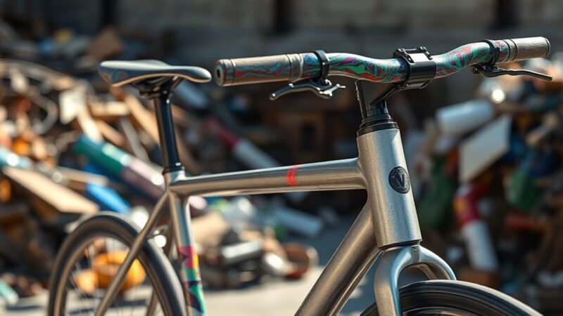 Recycled Materials in Modern Bike Manufacturing - Flat Iron Bike