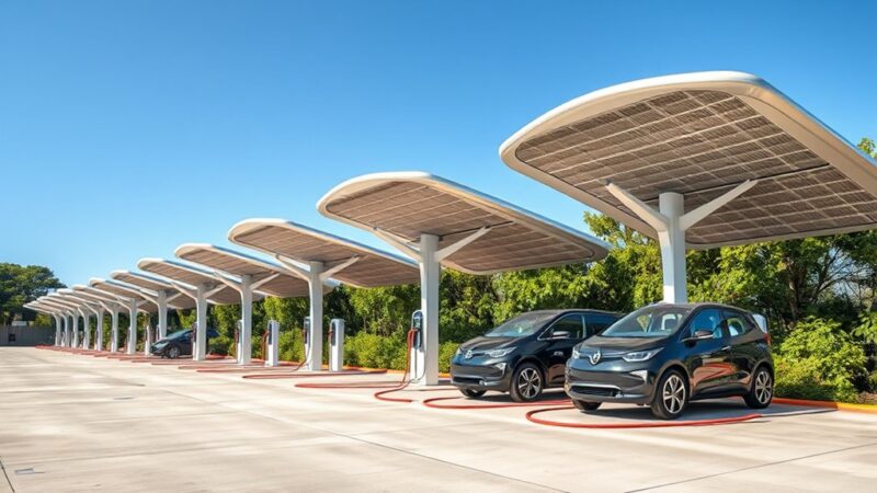 Solar Charging Stations for Personal EVs - Flat Iron Bike