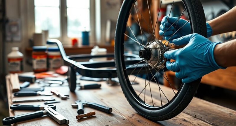How to Spot and Fix a Wobbly Bike Wheel - Flat Iron Bike