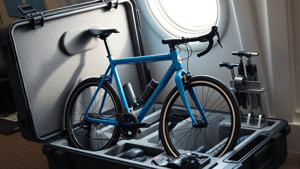 Pack a Bike for Flights - Flat Iron Bike