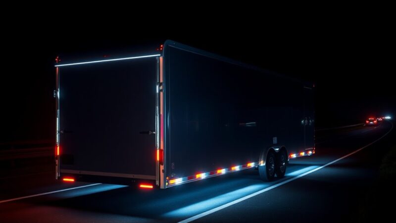 Night Visibility for Trailers - Flat Iron Bike